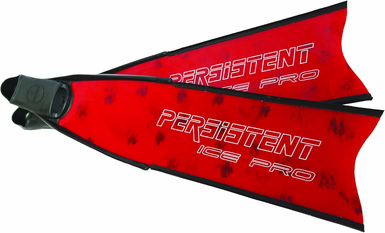 Amazon.com : Persistent 'Ice Pro' Fiberglass Fins (Red, 5-6/38-39 ...