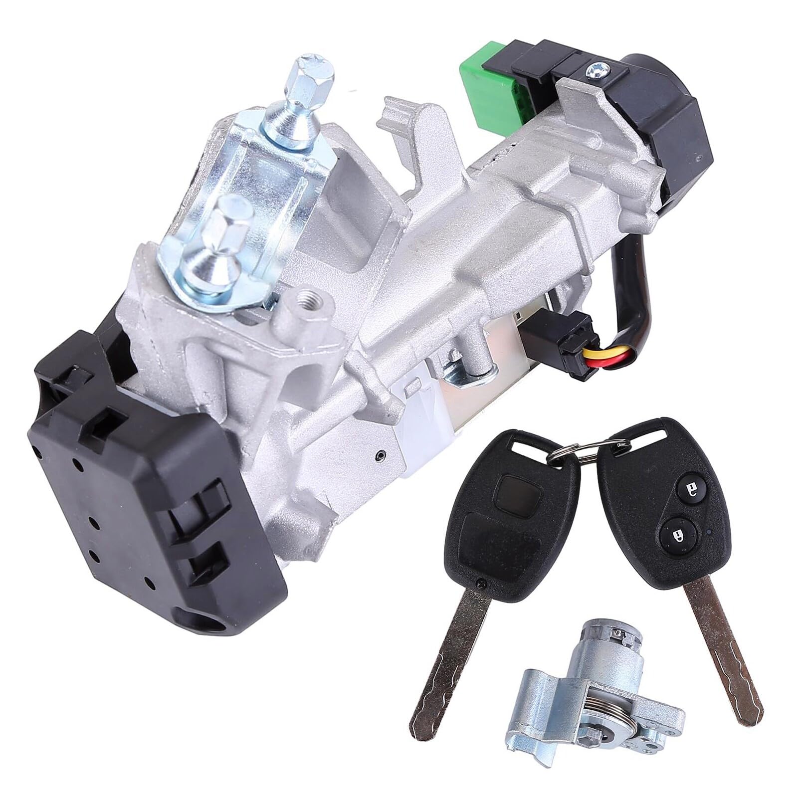 Amazon.com: moseiny 06351-SZA-A01 Ignition Key Switch Cylinder & Door ...