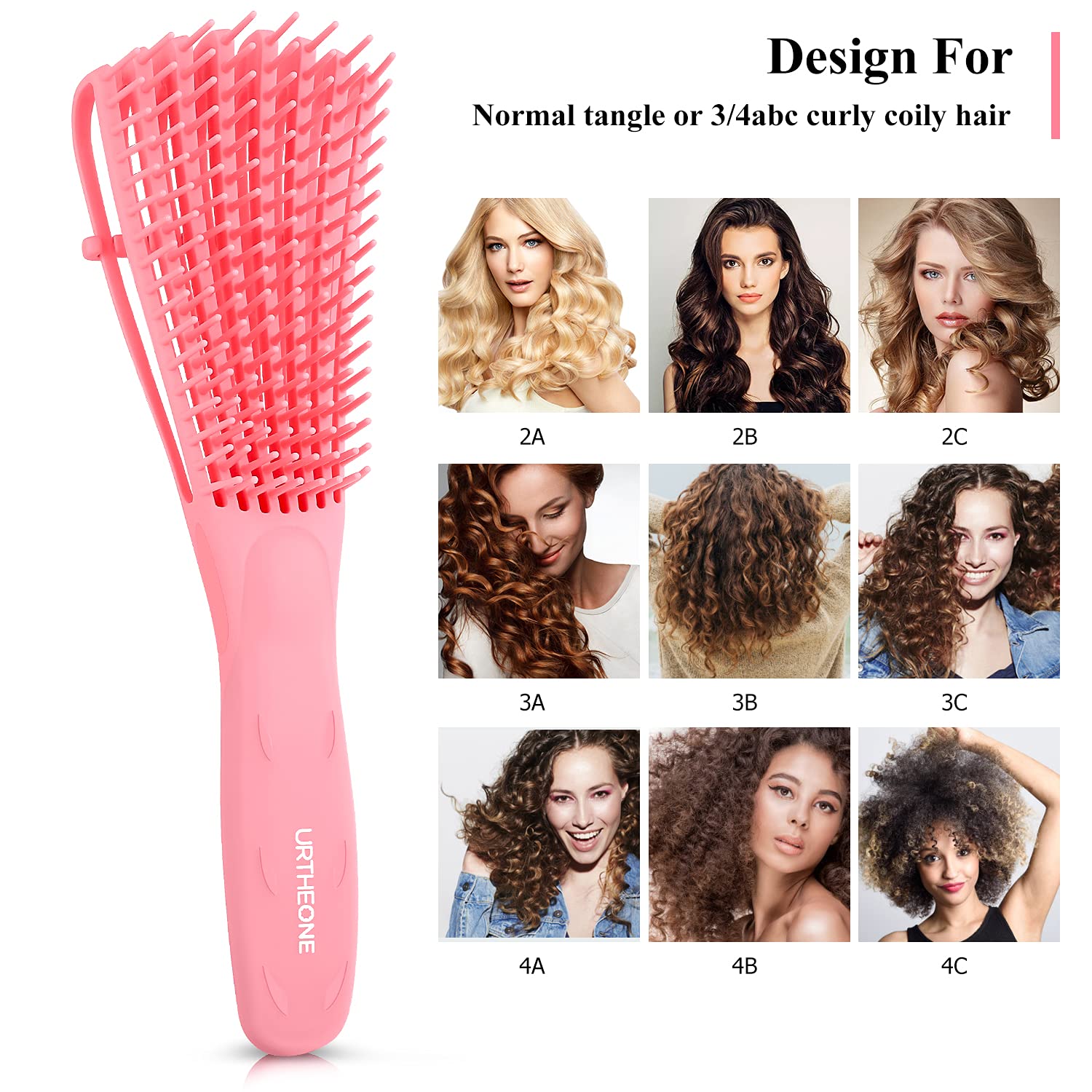 Snapklik.com : Detangling Hair Brush,Hair Detangler Brush And Wide ...