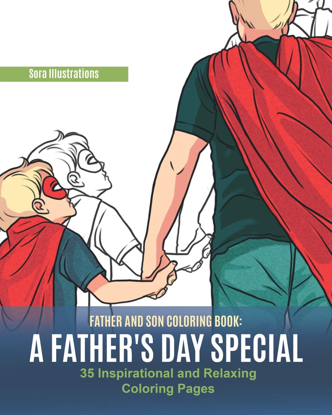 Amazon.com: Father and Son Coloring Book: A Father’s Day Special. 35 ...