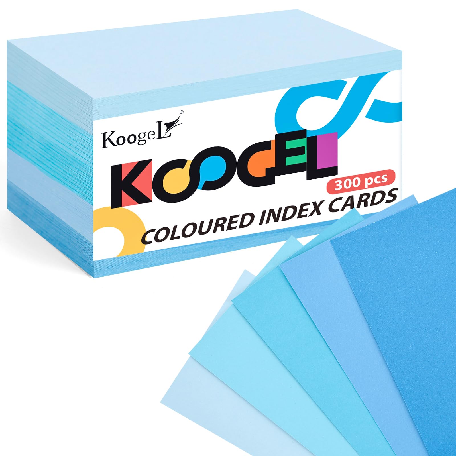 Snapklik.com : 300PCS Index Cards, 3x5 Inch Colored Index Cards Blank ...