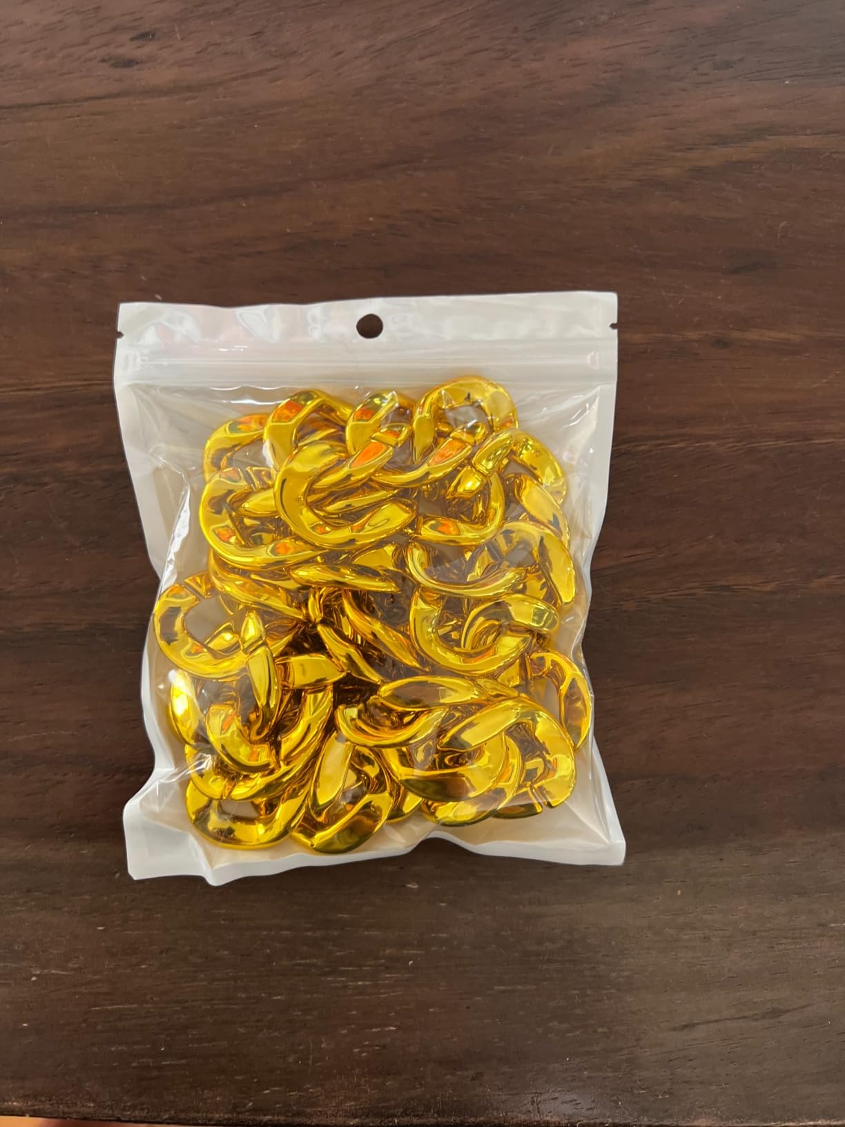 Sanglarst Gold Chain Necklace, 35.5 Inch Chunky Chain Golden Ultra ...