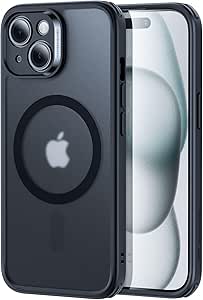 Amazon.com: ESR for iPhone 15 Plus Case Set, Translucent Matte Case, Compatible with MagSafe ...
