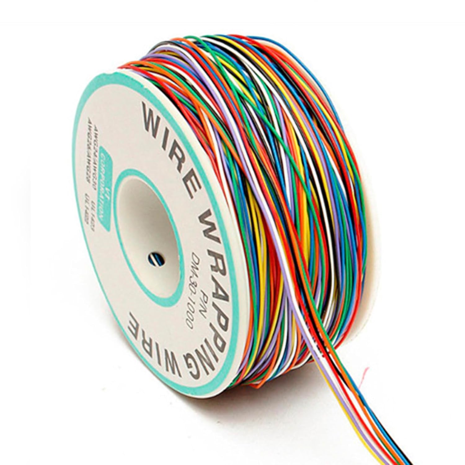 30 AWG PCB Solder PVC Coated Tin Plated Copper Wire, 820FT 0.25mm ...
