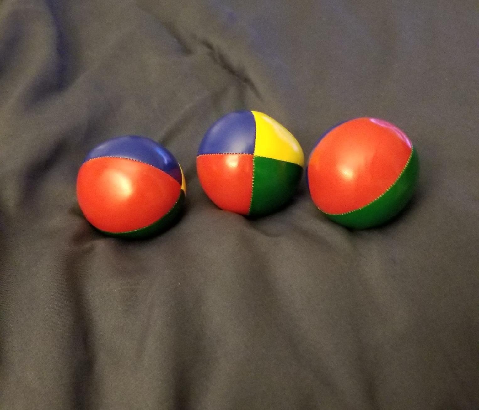 Amazon.com: 4 Pieces Juggling Balls for Beginners, Mini Juggling Balls ...