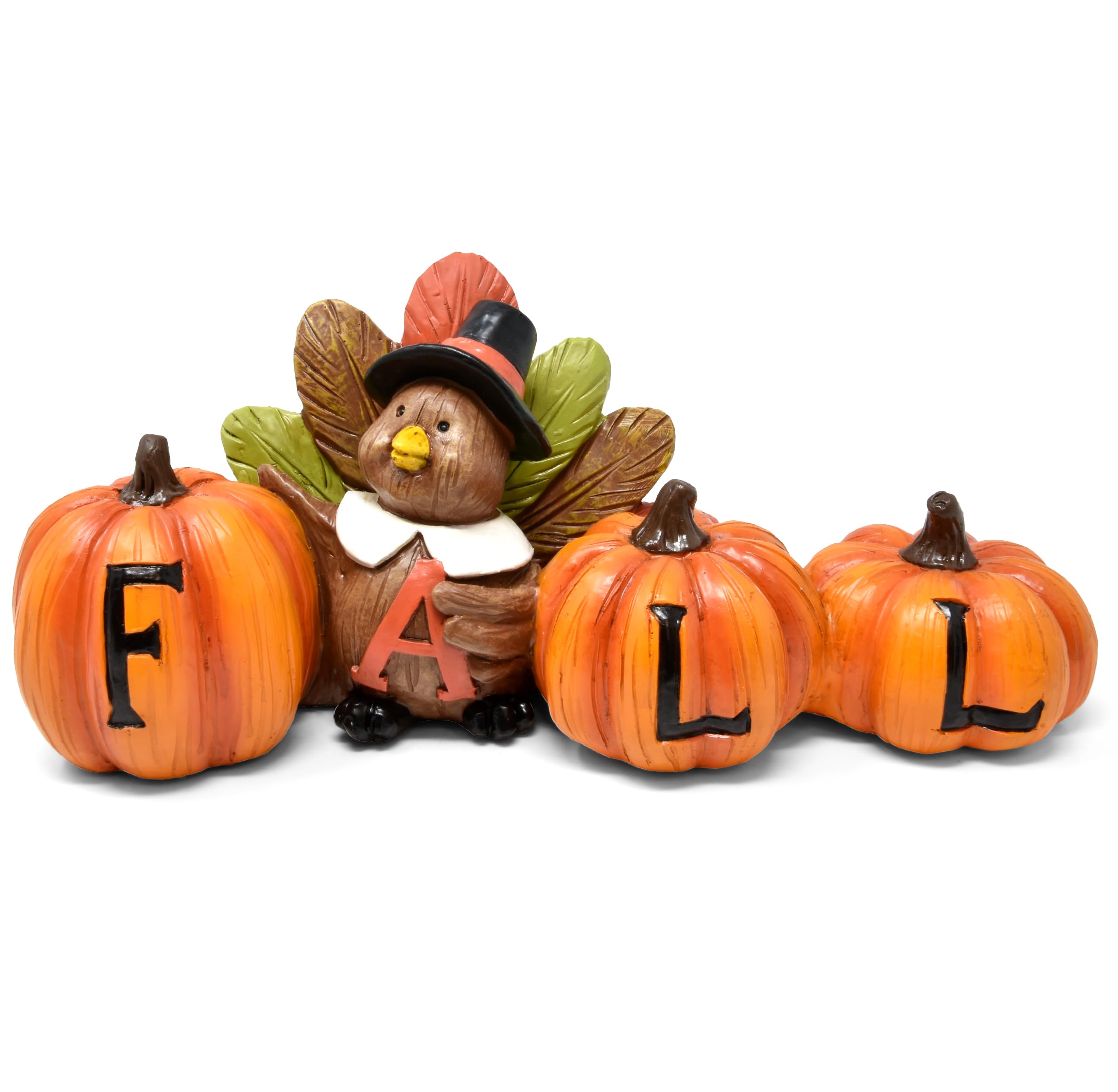 Amazon.com: Gift Boutique Thanksgiving Fall Turkey Pumpkin Table ...