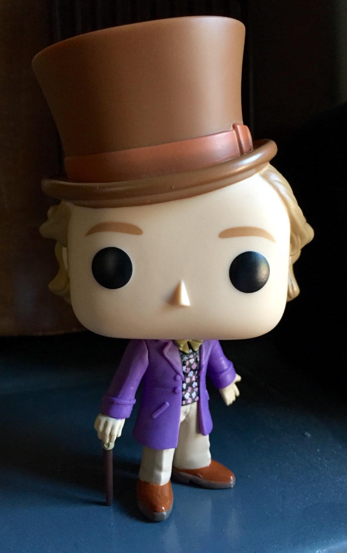 Amazon.com: Funko Pop Movies: Willy Wonka-Willy Wonka Action Figure ...