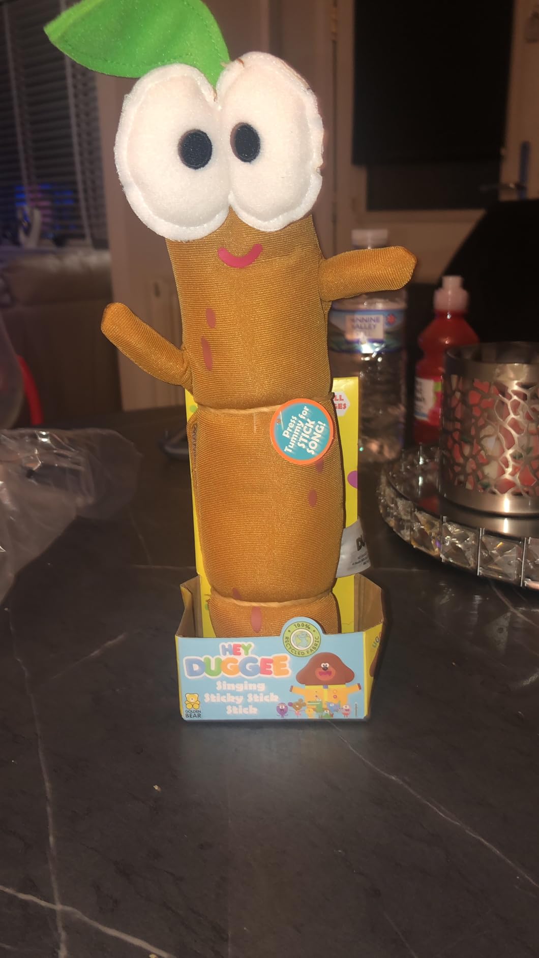 Hey Duggee 2011 Singing Sticky Stick Soft Toy, Brown & 539 2143 EA ...