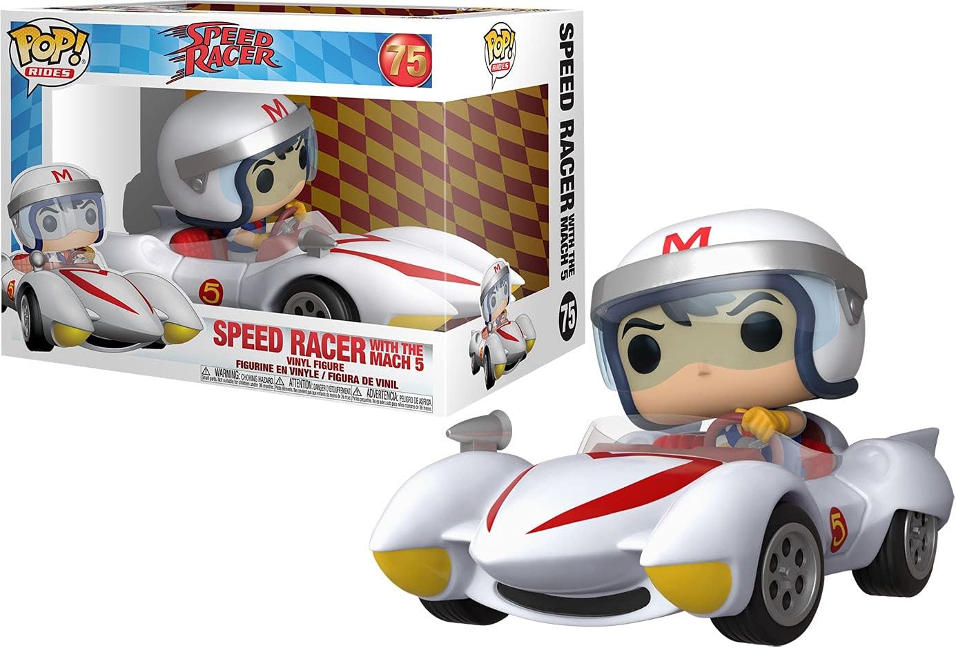 Amazon.com: Funko Pop! Rides: Speed Racer - Speed with Mach 5 ...