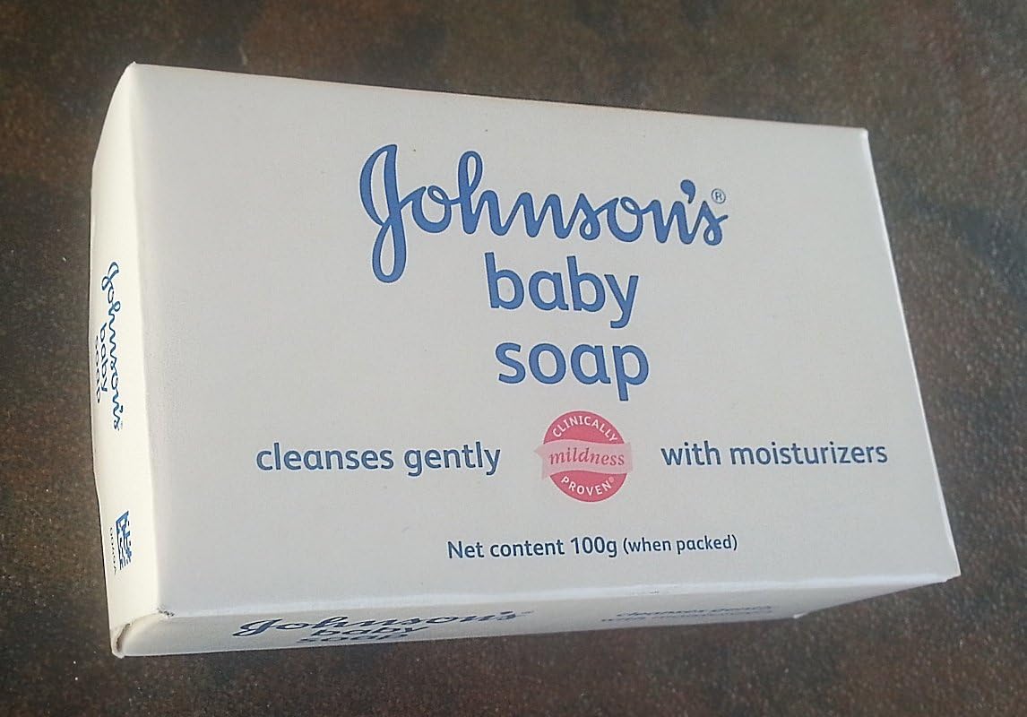 Amazon.com: Johnson & Johnson Baby Lotion bar Soap Blossoms 100 G/ 3.52 ...