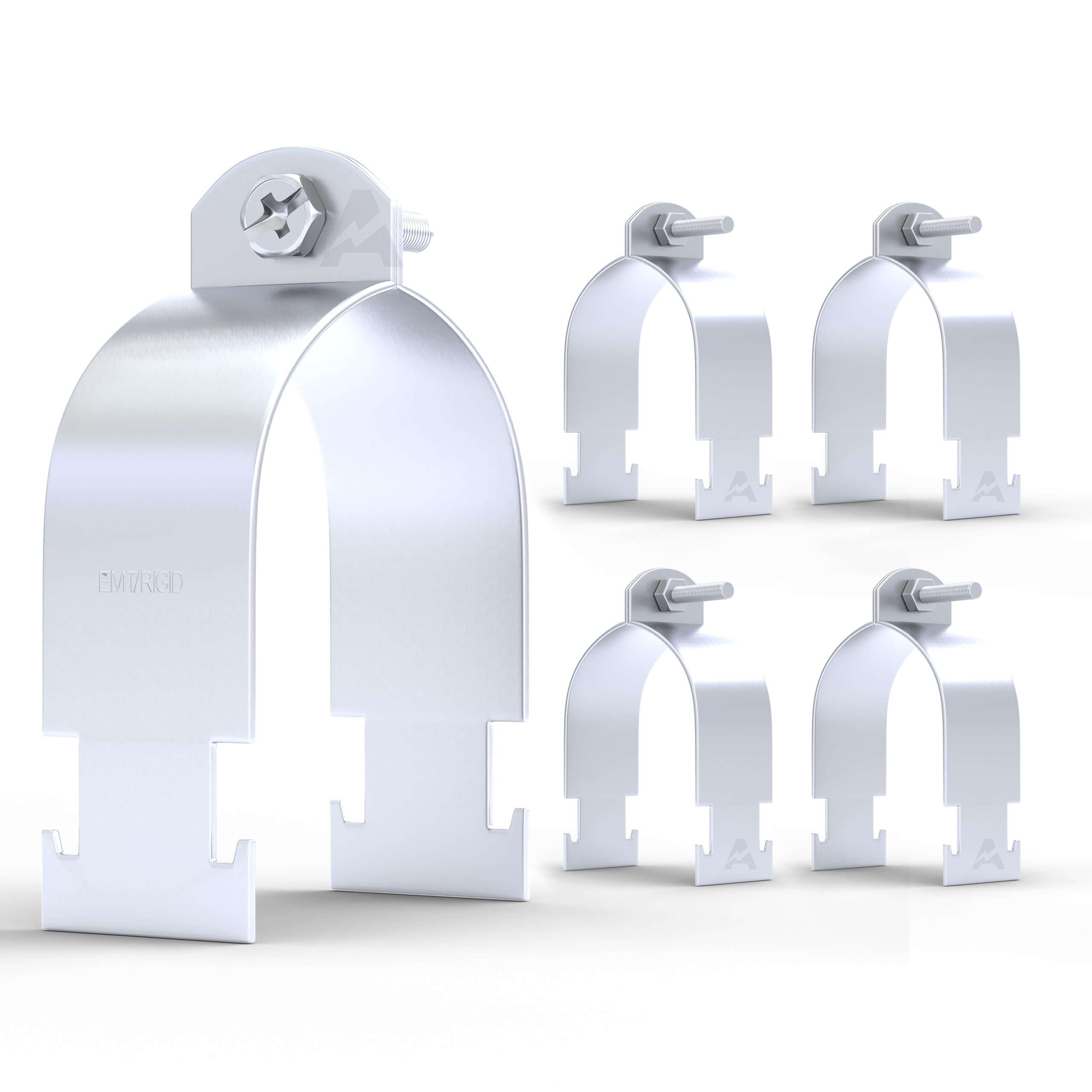 (Pack of 5) 3'' Rigid Strut Clamp, Durable Strut Clamps ...