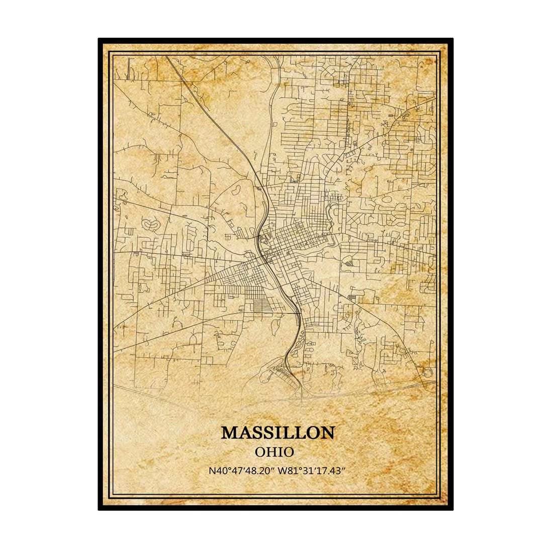 Massillon Oh Map