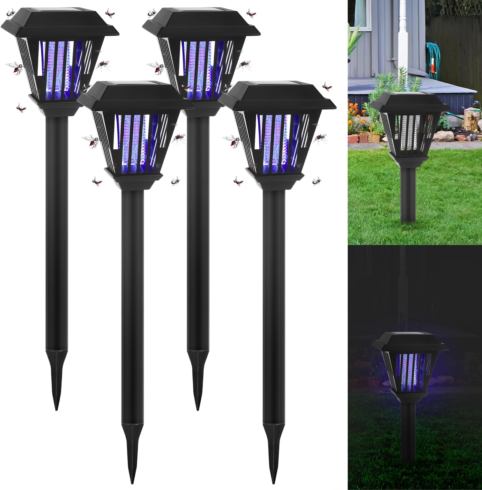 Amazon.com : 2-Pack Hybrid Spectrum, Waterproof Switch Bug Zapper ...