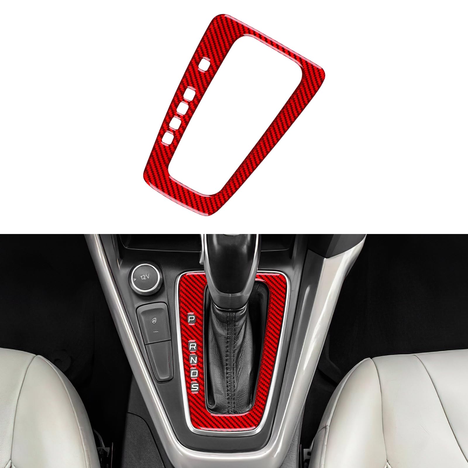 FXETRNL Gear Automatic Trim Center Console Shift Real Carbon Fiber ...