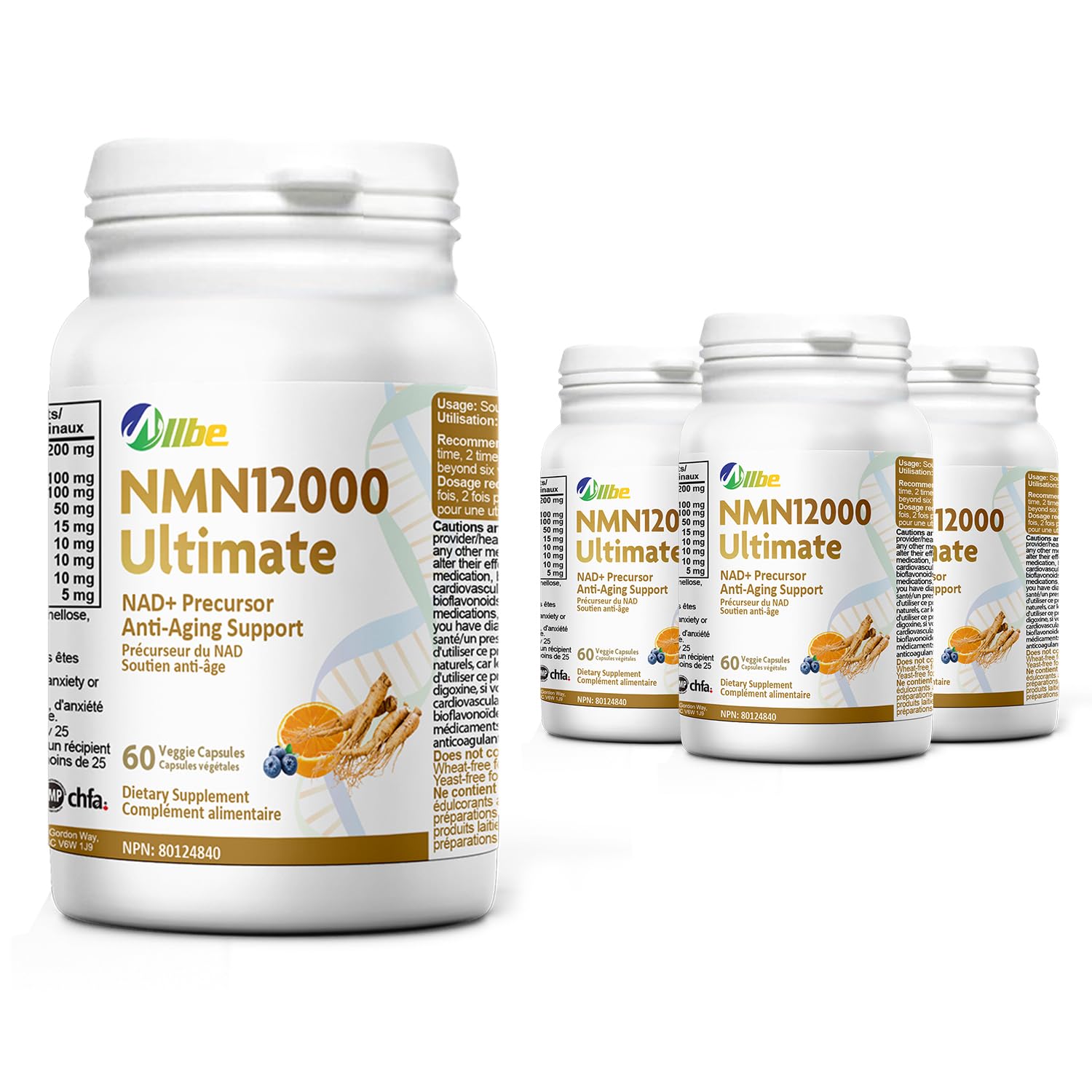 200mg Ultra High Purity NMN, 99.5% Highly Purified and Highly ...