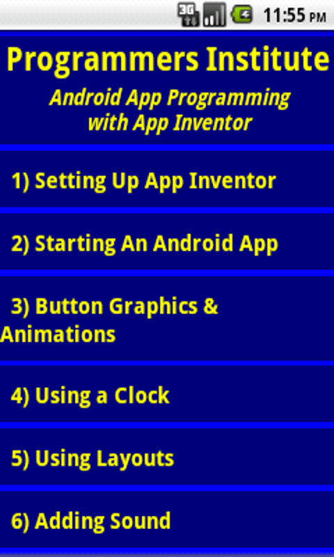 Android Programming with MIT App Inventor:Amazon.com:Appstore for Android