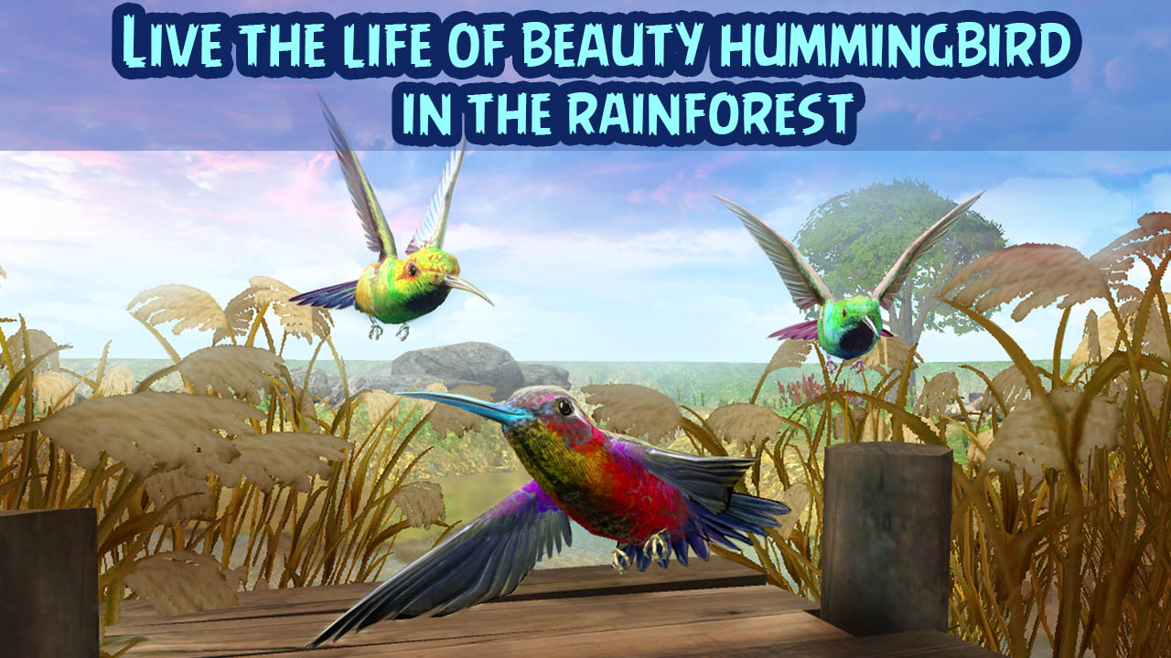 Hummingbird Simulator 3D: Animal Dash Little Bird Tales | Wild Flying ...