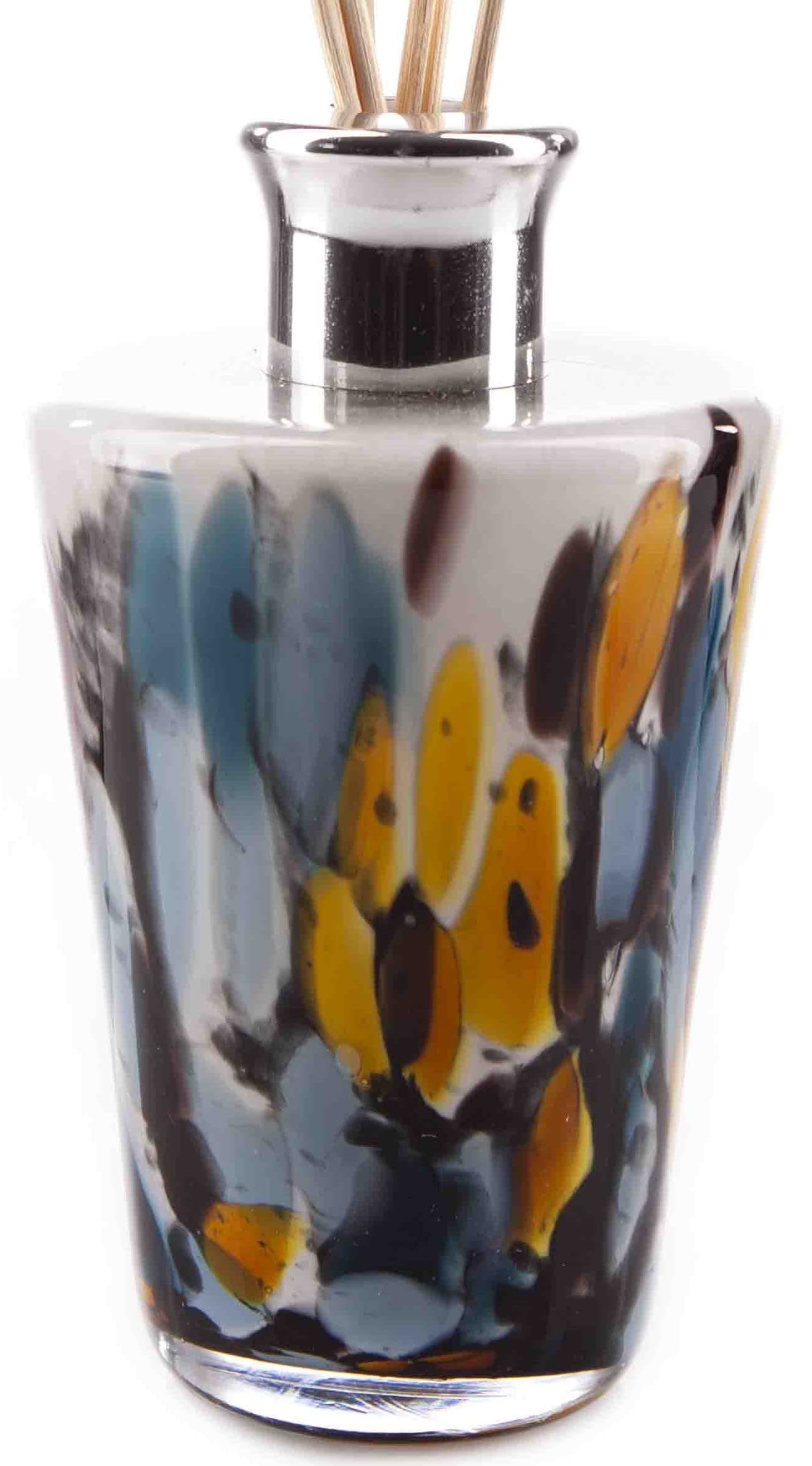 Amelia Art Glass Conical Reed Diffuser - Blue Dynasty : Amazon.co.uk ...