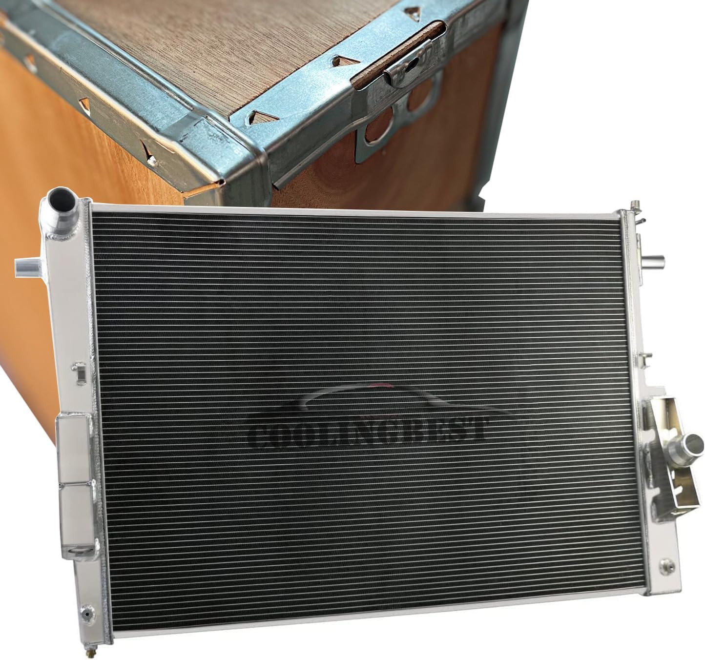 Amazon.com: 4 Row Full Aluminum Radiators Compatible with 2008 2009 ...