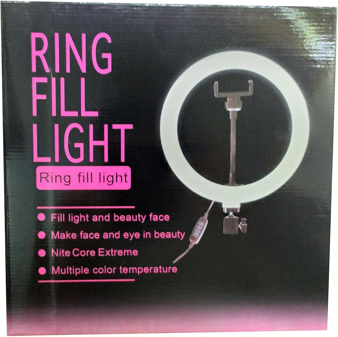 Ring light with 2 meter tripod: Buy Online at Best Price in Egypt ...