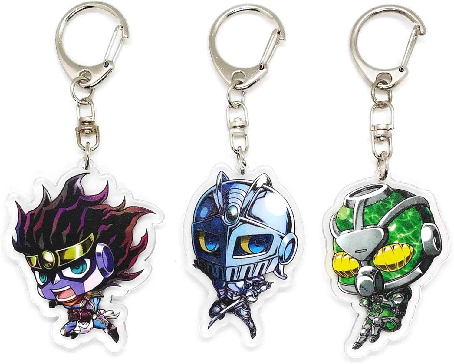 Amazon.com: EBTY DREAMS Inc. - Set of 3 JJ Bizarre Adventure Acrylic ...