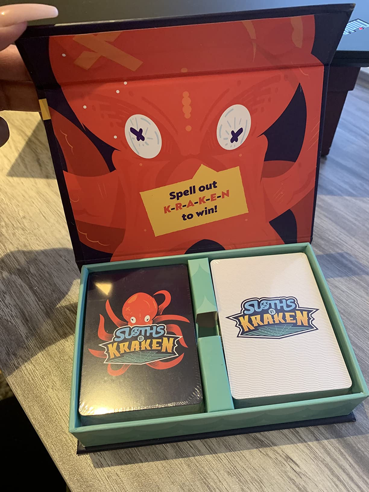 Sloths vs Kraken Card Game | A Hilarious Game Full of Sloths Wearing ...