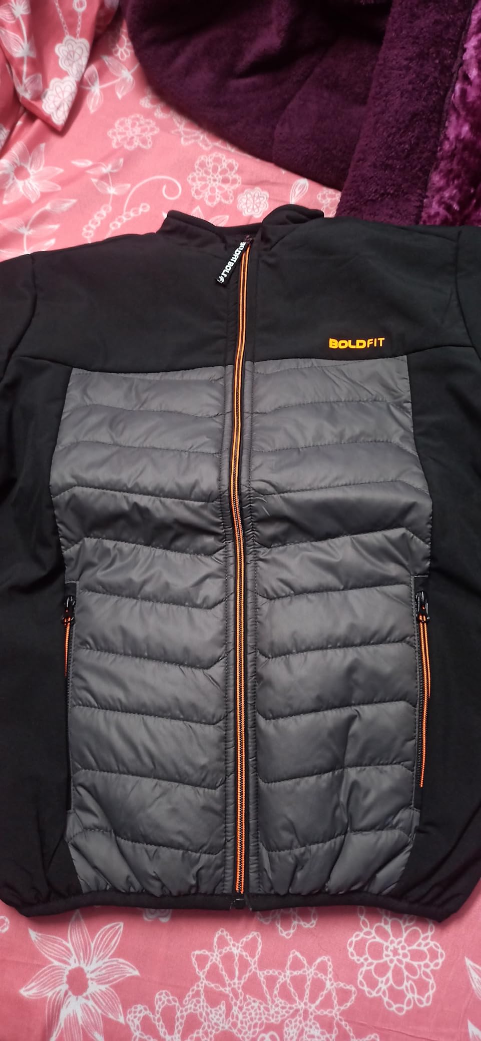 Boldfit Winter Jacket for Men Quilted Hooded Winter Jackets for Men ...