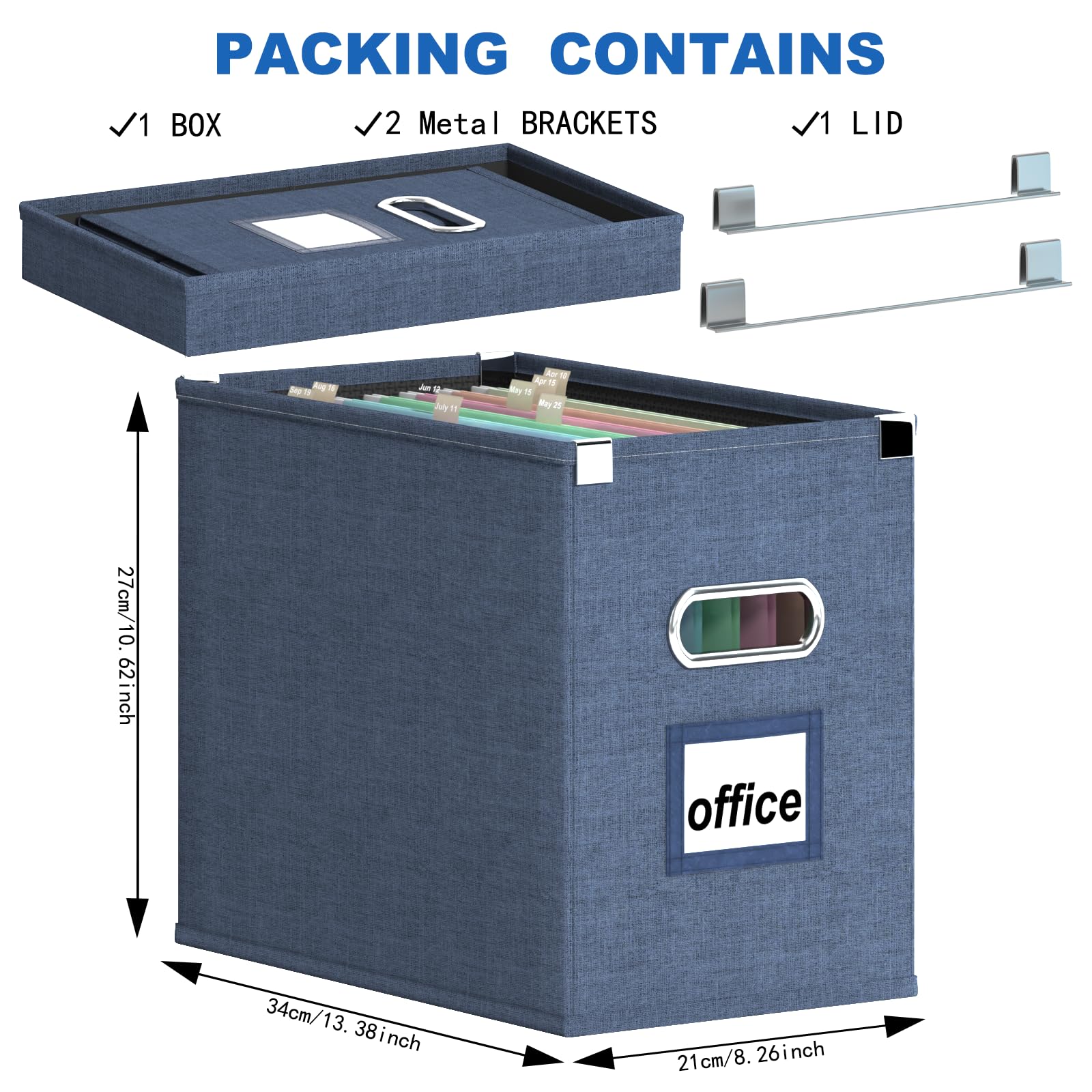 Snapklik.com : Huolewa File Organizer Box