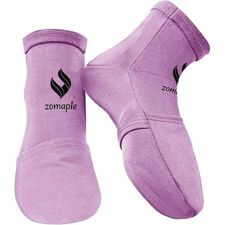 Amazon.com: NatraCure Cold Therapy Socks - Reusable Gel Ice Frozen ...