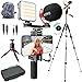 Amazon.com: Movo iVlogger Vlogging Kit for iPhone with Fullsize Tripod - Lightning Compatible ...