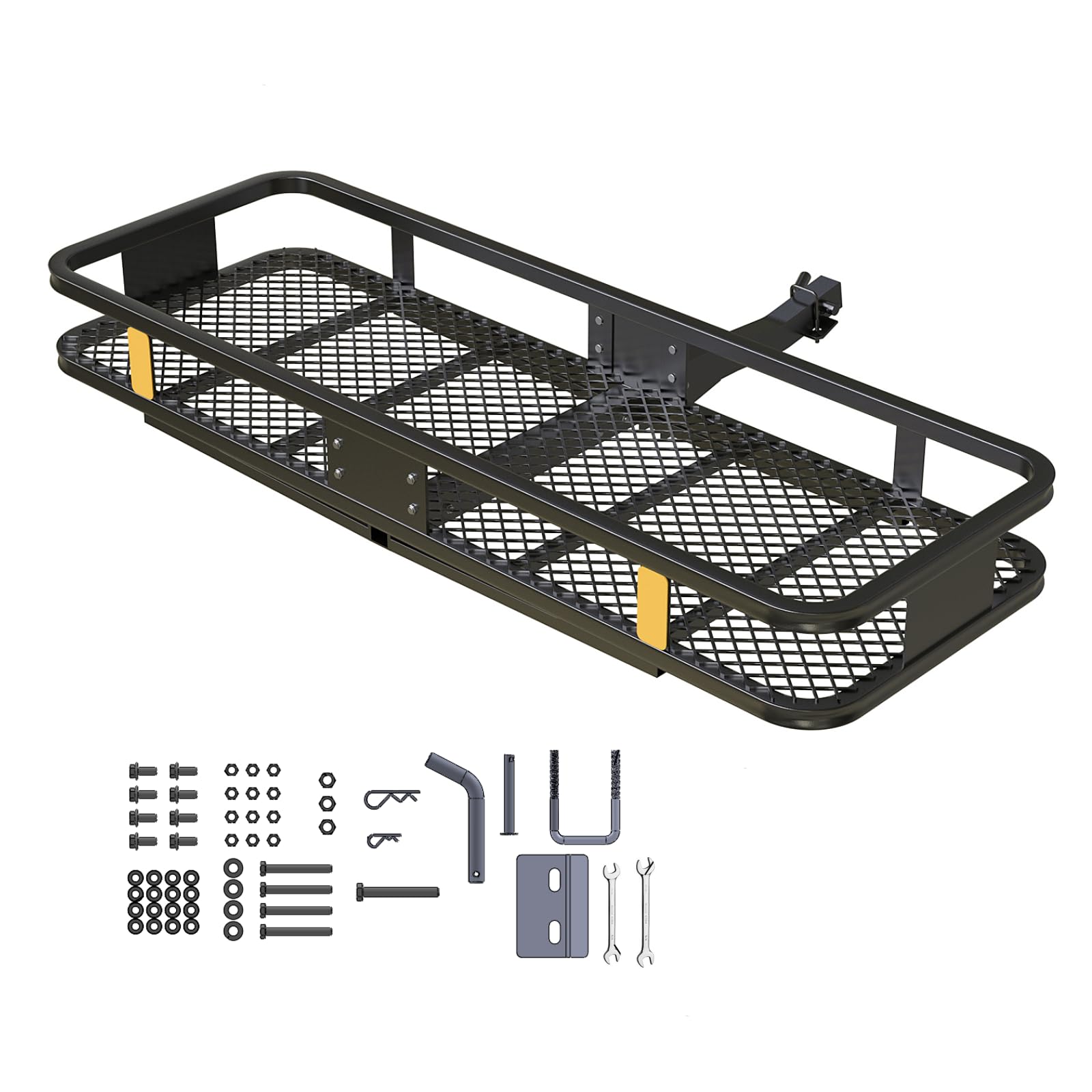 Snapklik.com : 500 Lbs Heavy Duty Hitch Mount Cargo Carrier, 60" X 20 ...