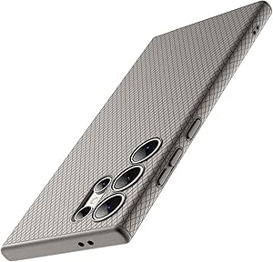 JETech Grip Case for Samsung Galaxy S24 Ultra, Soft TPU Slim Fit Protective Phone Cover with ...