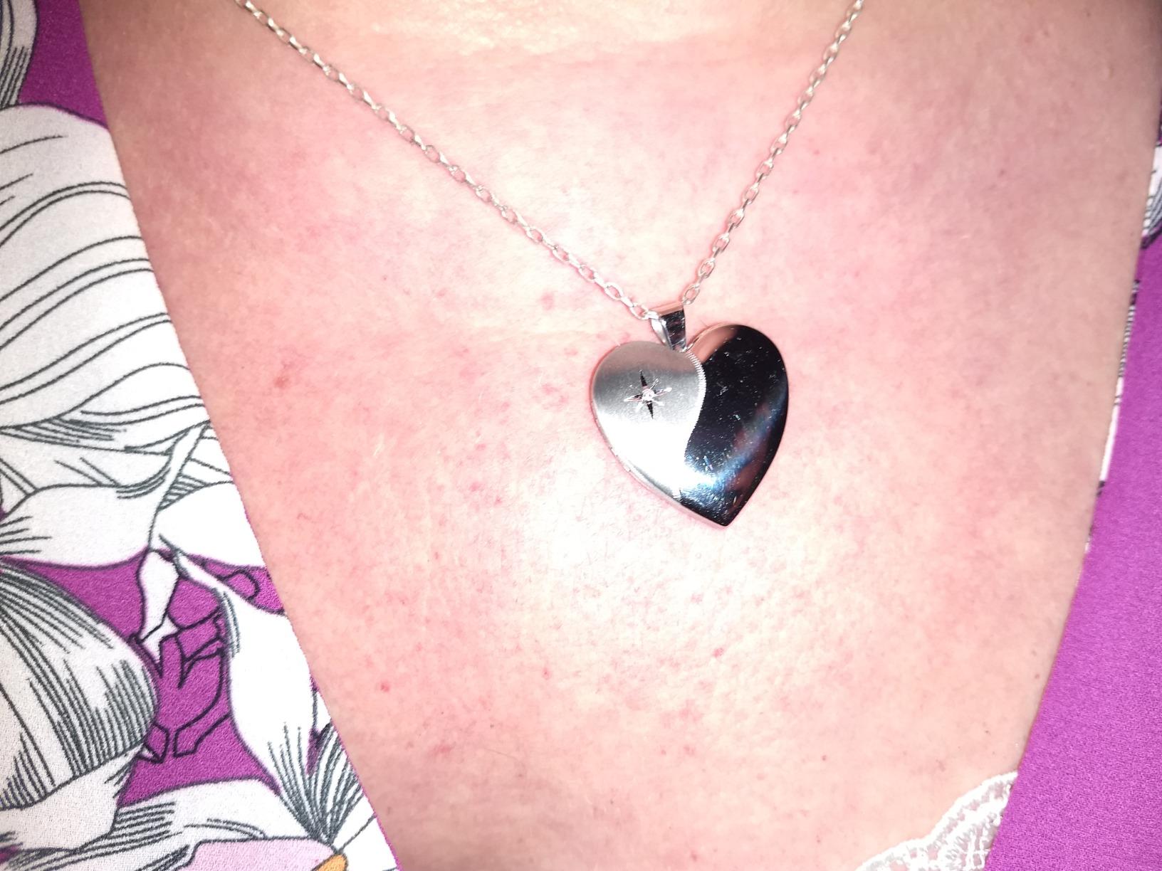 Alexander Castle 925 Sterling Silver Locket Necklace for Women Girls ...