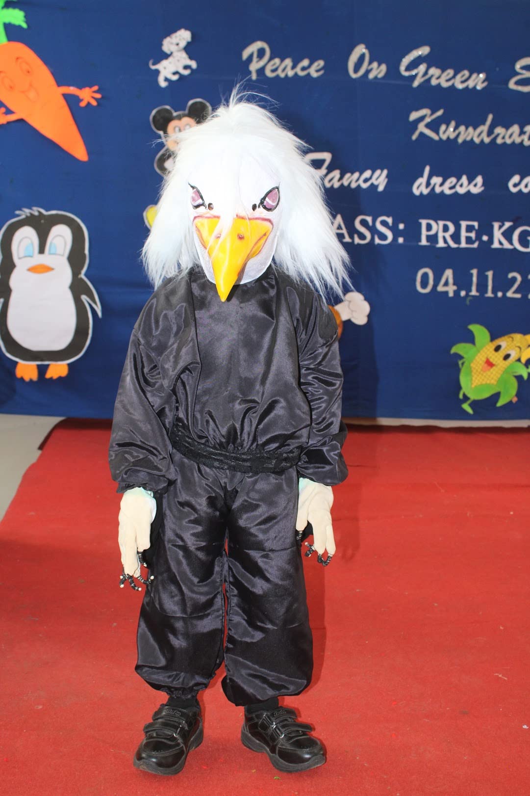 Buy BookMyCostume Black Vulture Giddh Bird Kids & Adults Fancy Dress ...