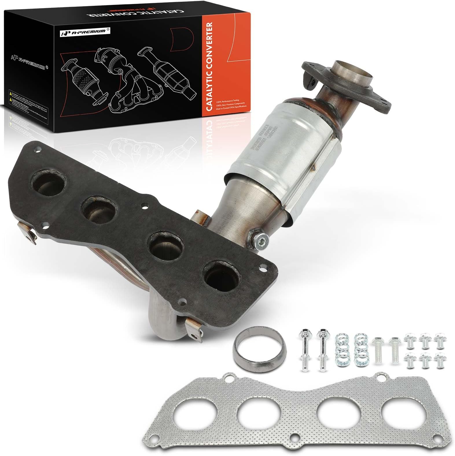 Amazon.com: A-Premium Exhaust Manifold Catalytic Converter Kit Direct ...