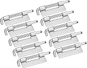 uxcell Spring Loaded Latch Pin, 10Pcs 2.83" - 304 Stainless Steel ...