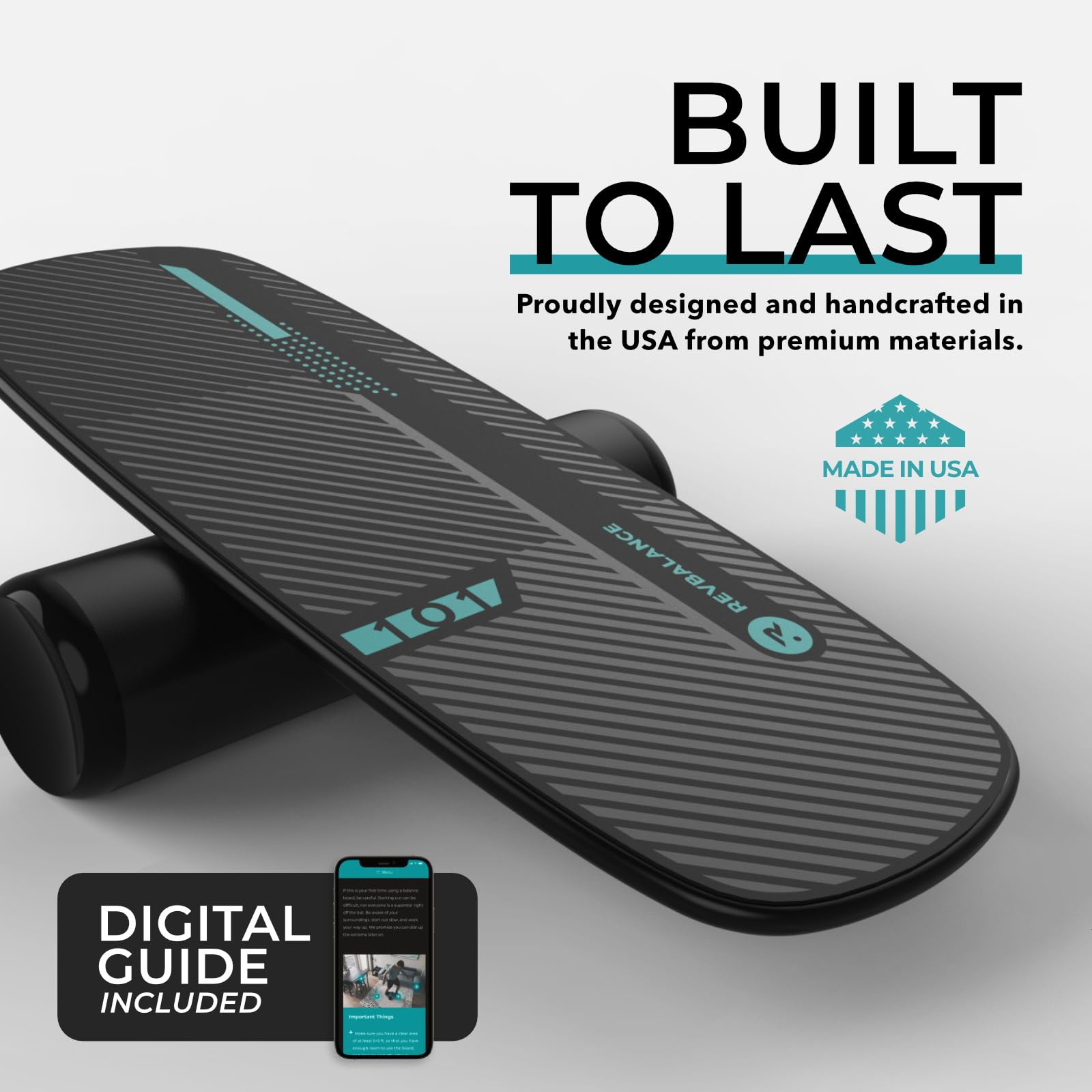 Snapklik.com : Revbalance 101 V2 - Balance Board Sports Trainer