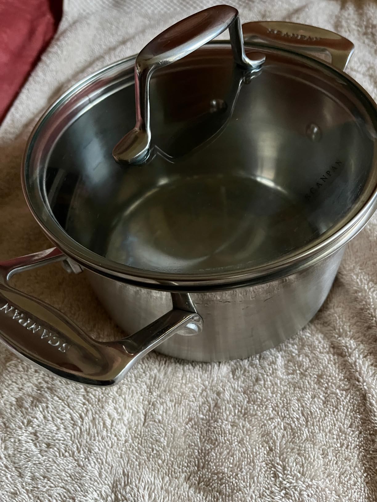 Scanpan Impact Dutch Oven, 18 cm/2.5 Litre, Silver: Dutch Ovens: Amazon ...