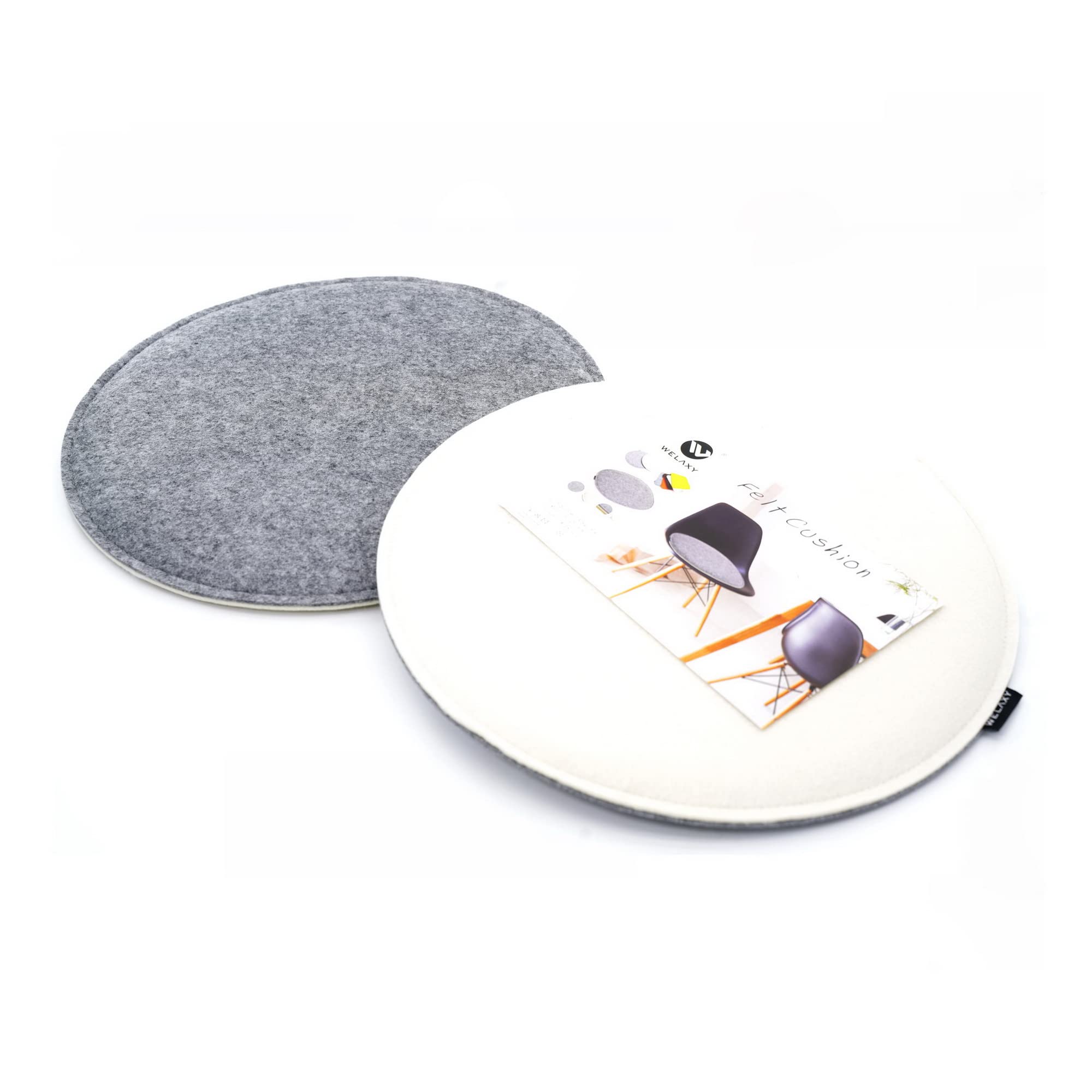 Amazon.com: Welaxy Felt Chair Pads seat Cushion DSW Plastic Chairs Pads ...