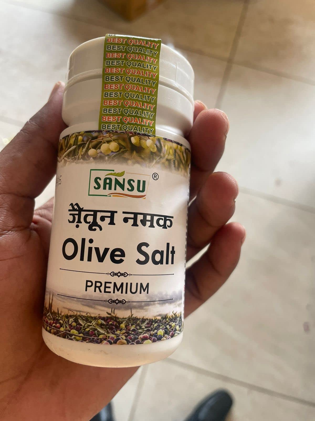 SANSU Original Jaitun Namak | Premium Olive Salt | Best Helpful for ...