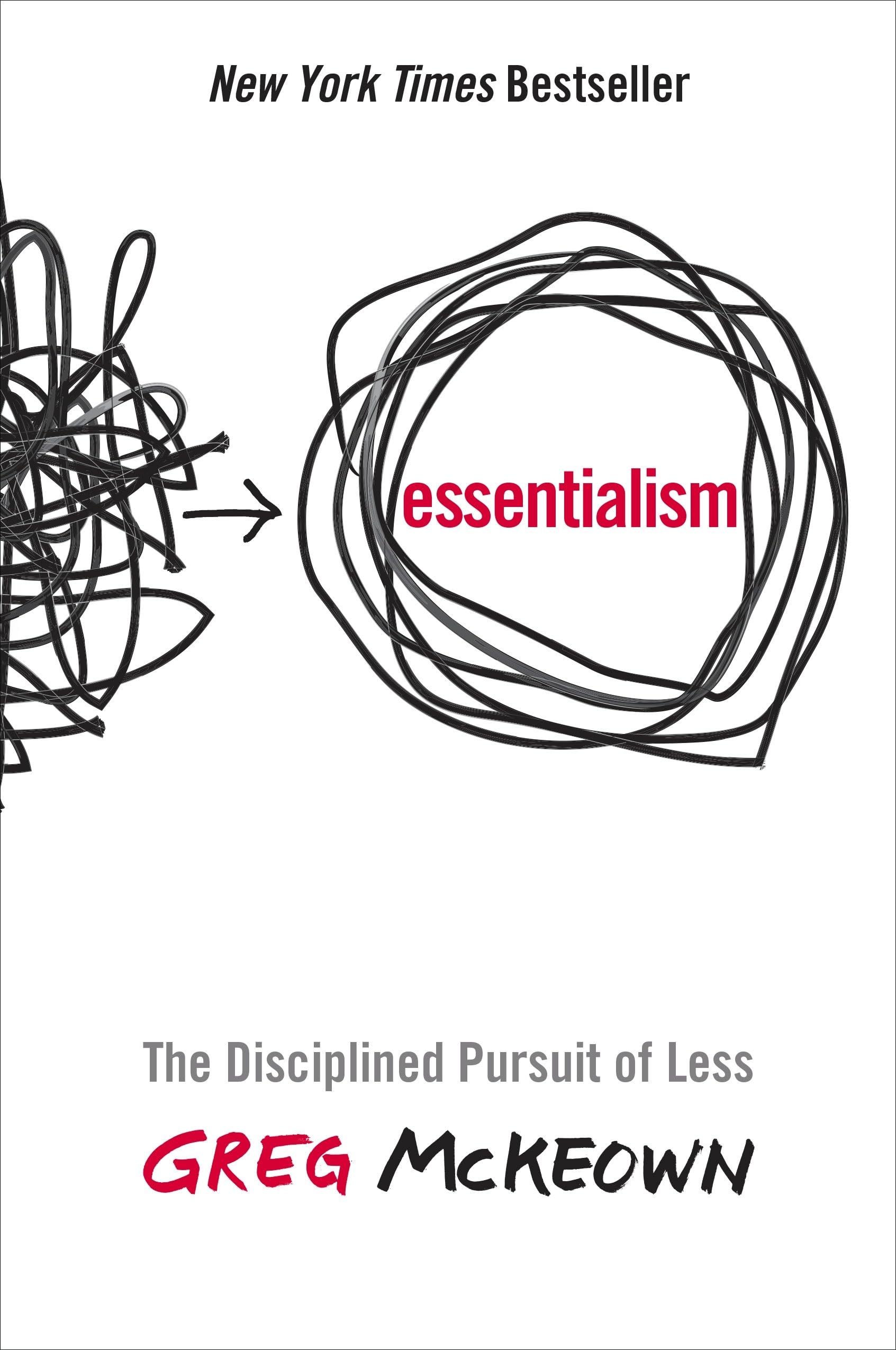 Essentialism: The Disciplined Pursuit of Less: McKeown, Greg ...