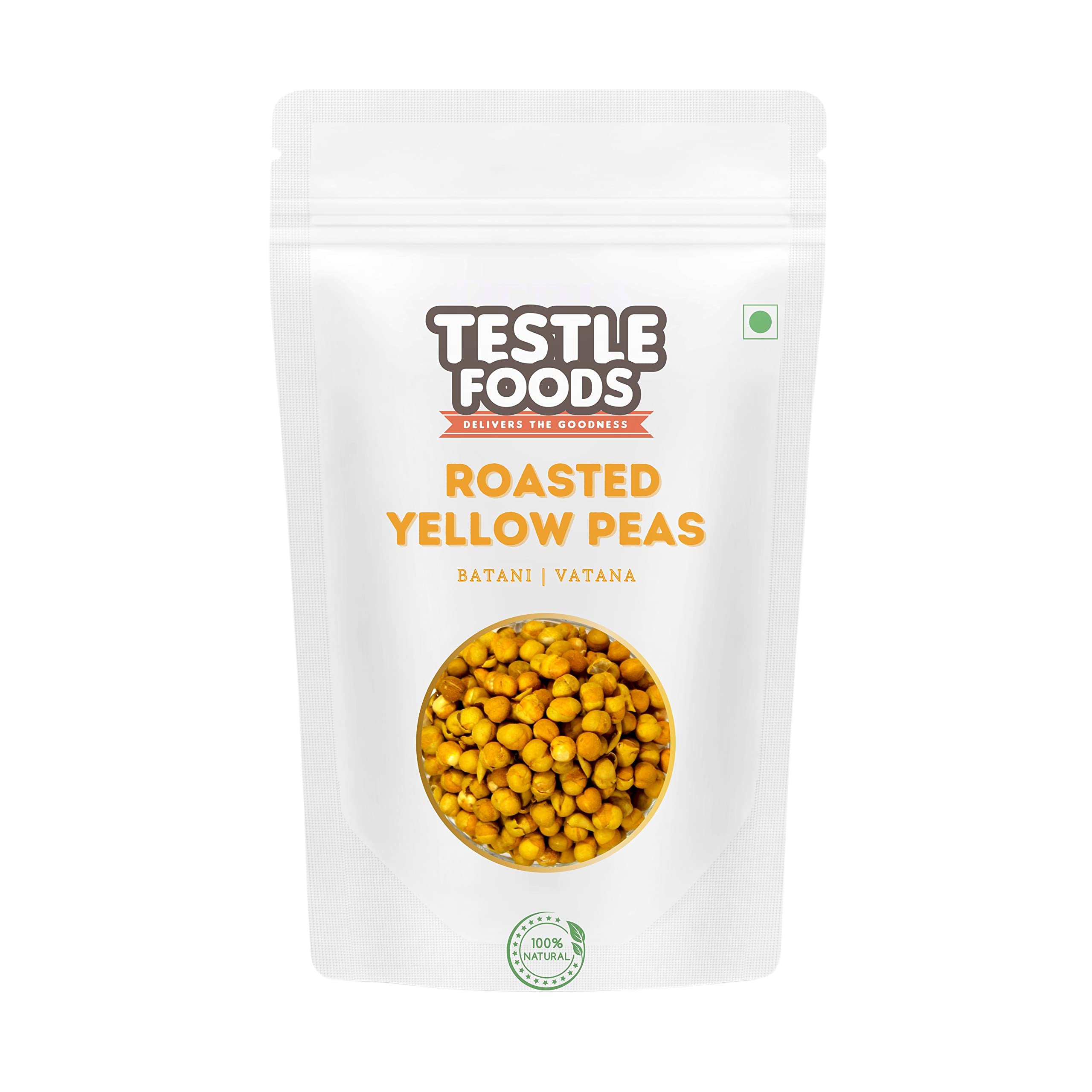 Testle Foods - Roasted Yellow Peas(Matar) | Pattani | Batani | soft ...