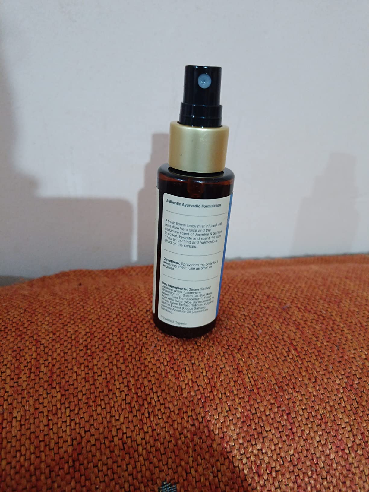 Forest Essentials Body Mist Jasmine & Saffron | Natural & Hydrating ...