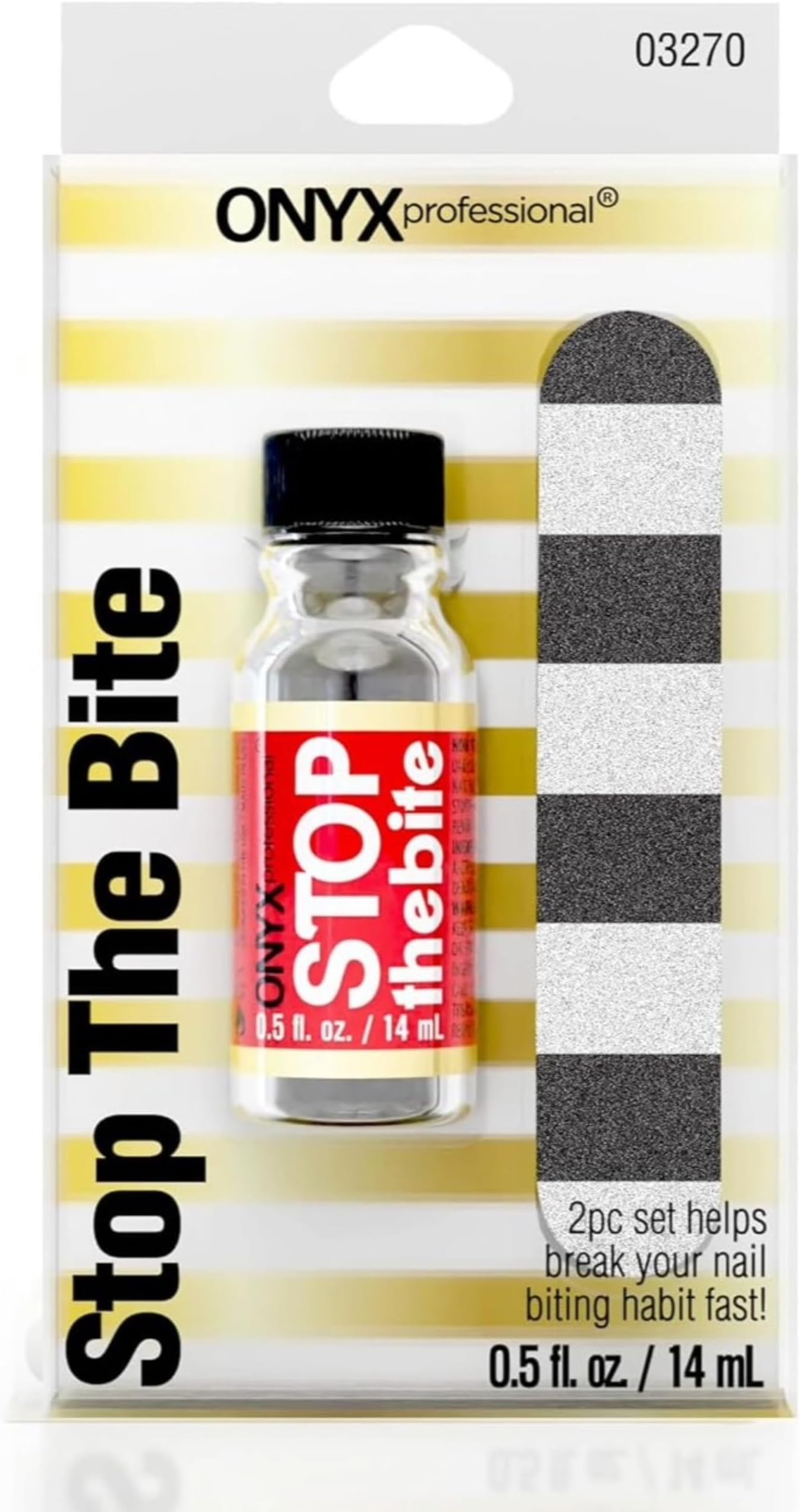 Amazon.com : Onyx Professional Stop the Bite Nail Biting Prevention ...