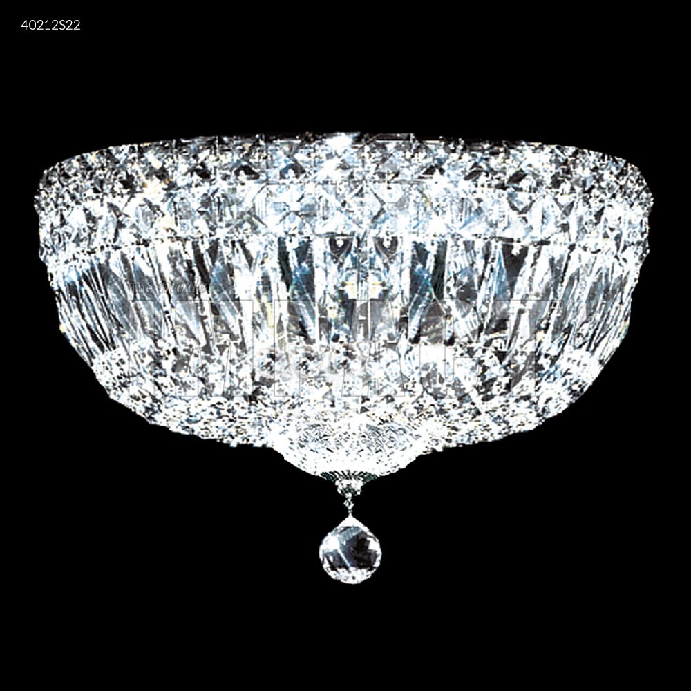 James R. Moder 12" Wide Imperial Crystal Ceiling Fixture - Close To ...