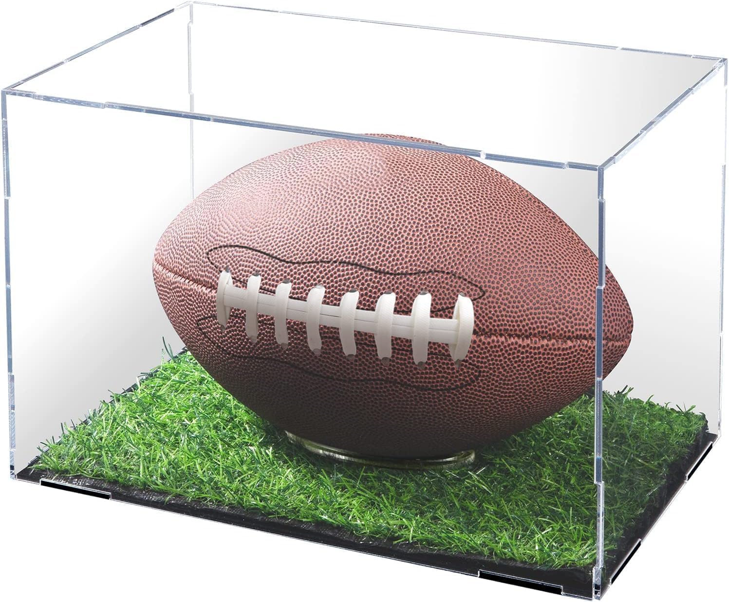 Amazon.com: Assemblable Acrylic Football Display Case,Clear Football ...