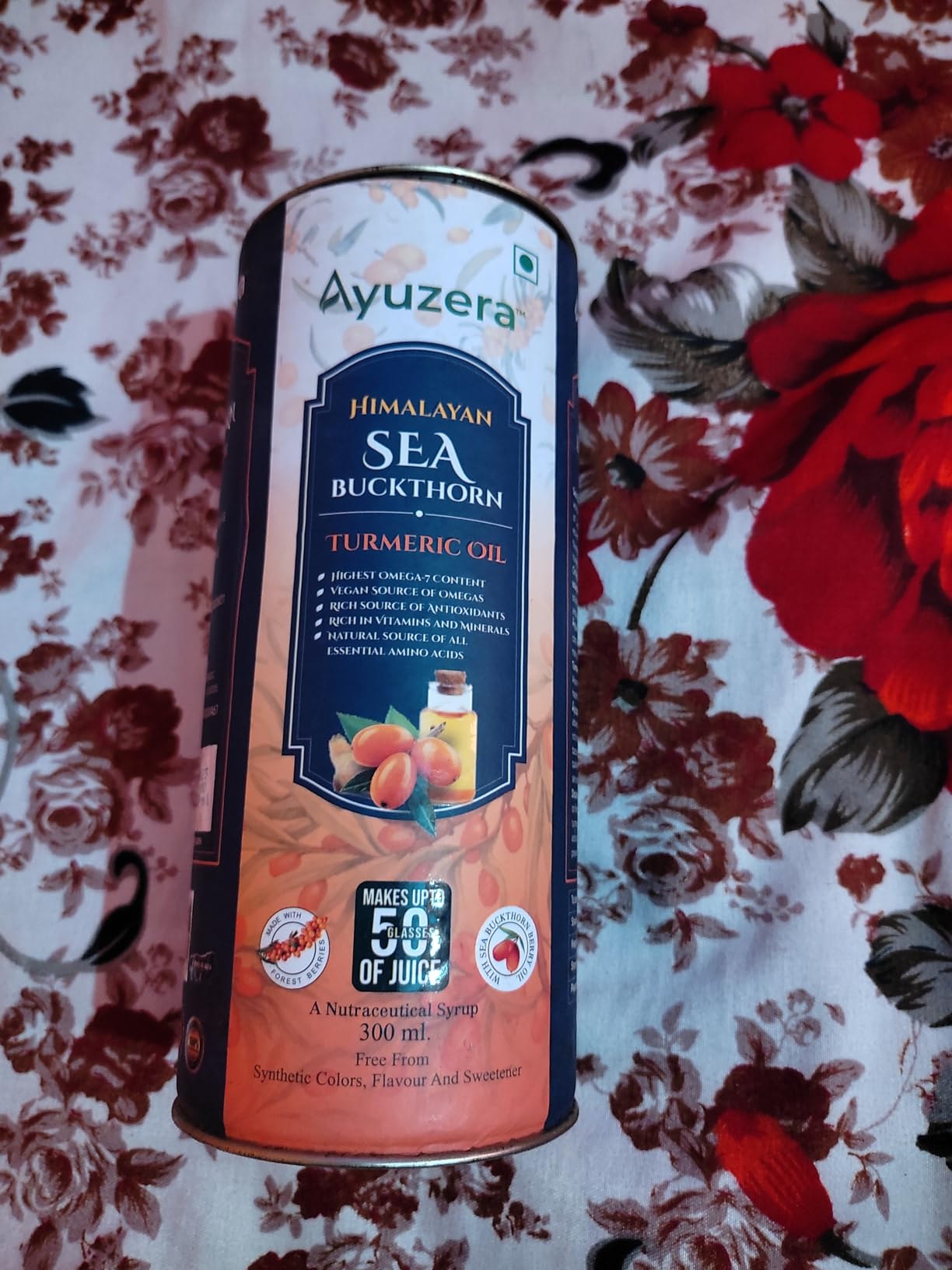 Ayuzera Sea buckthorn with Turmeric Oil 300ml | Liquid Supplements ...