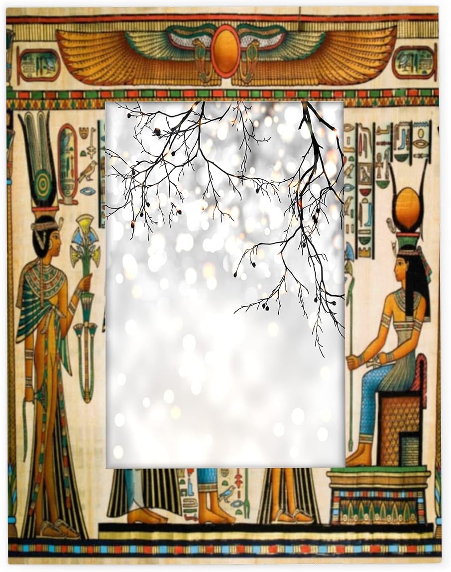 Amazon.com - HUXINO 8x10 Picture Frame,Ancient Egypt Pharaoh Mural ...