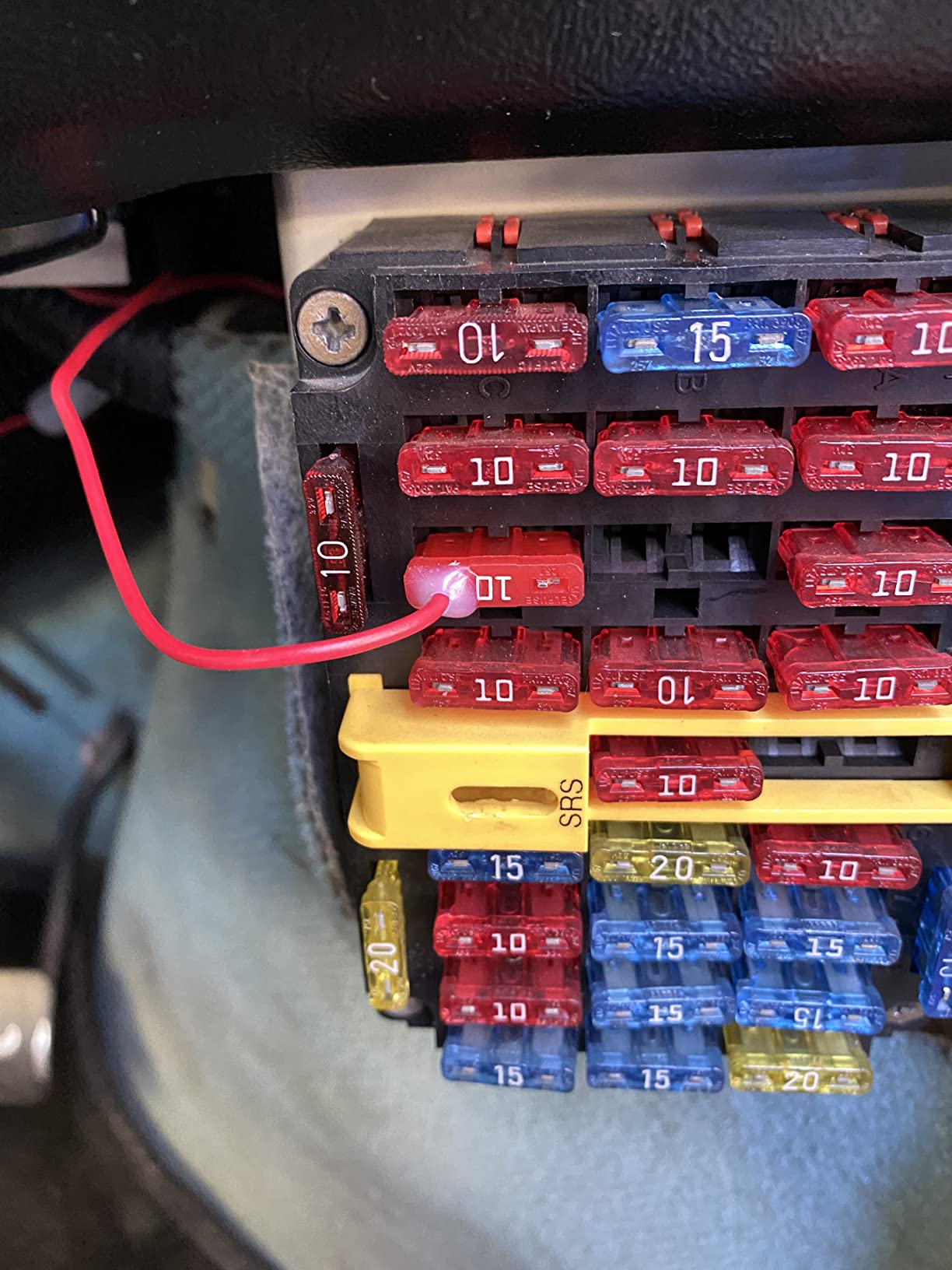 Amazon | エーモン(amon) 平型ヒューズ電源 10Aヒューズ差替用 E529 後継品「品番4848」あり | オーディオパーツ | 車＆バイク