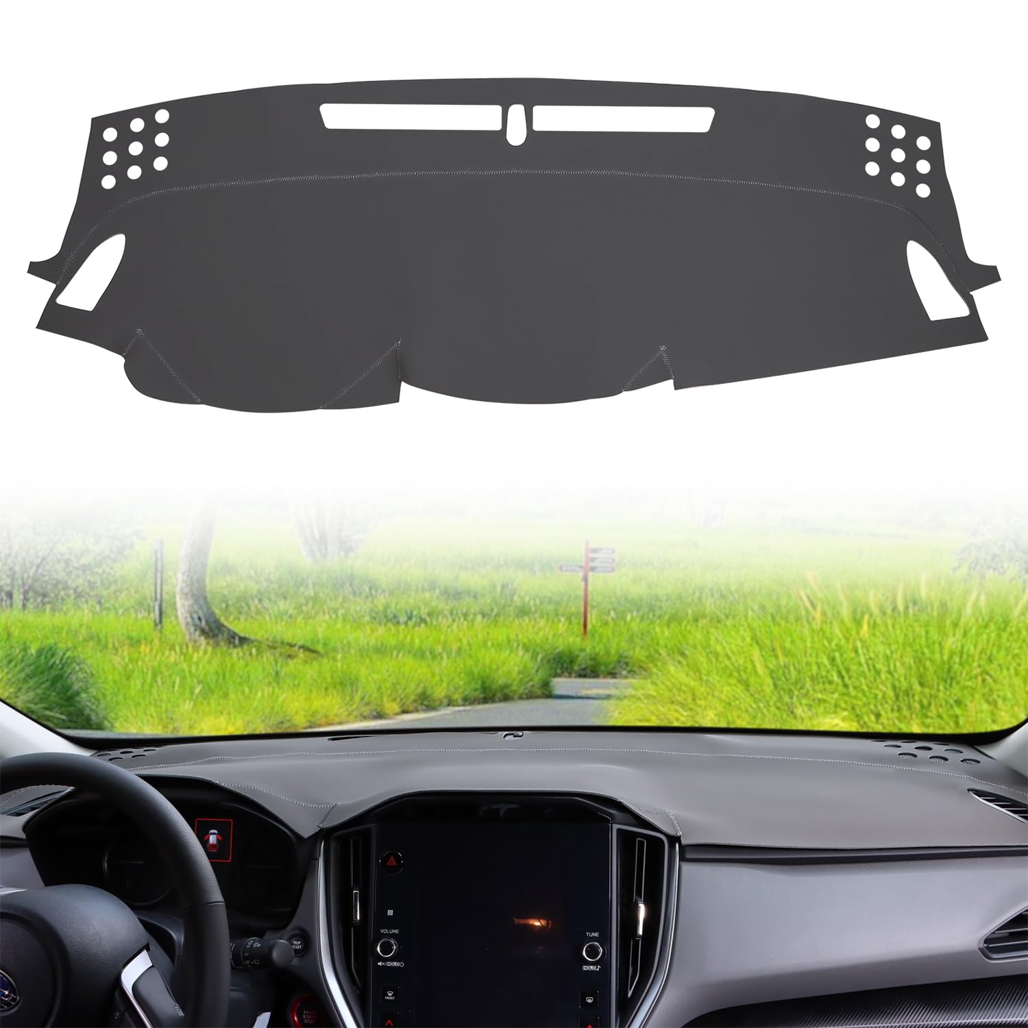 Amazon.com: auovo Dashboard Cover Mat Compatible with Subaru Crosstrek ...
